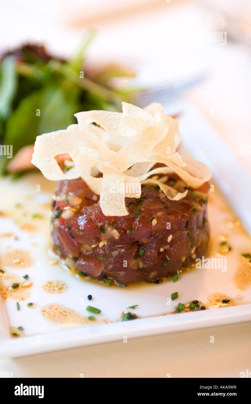 Tartar of tuna hi-res stock photography and images - Alamy