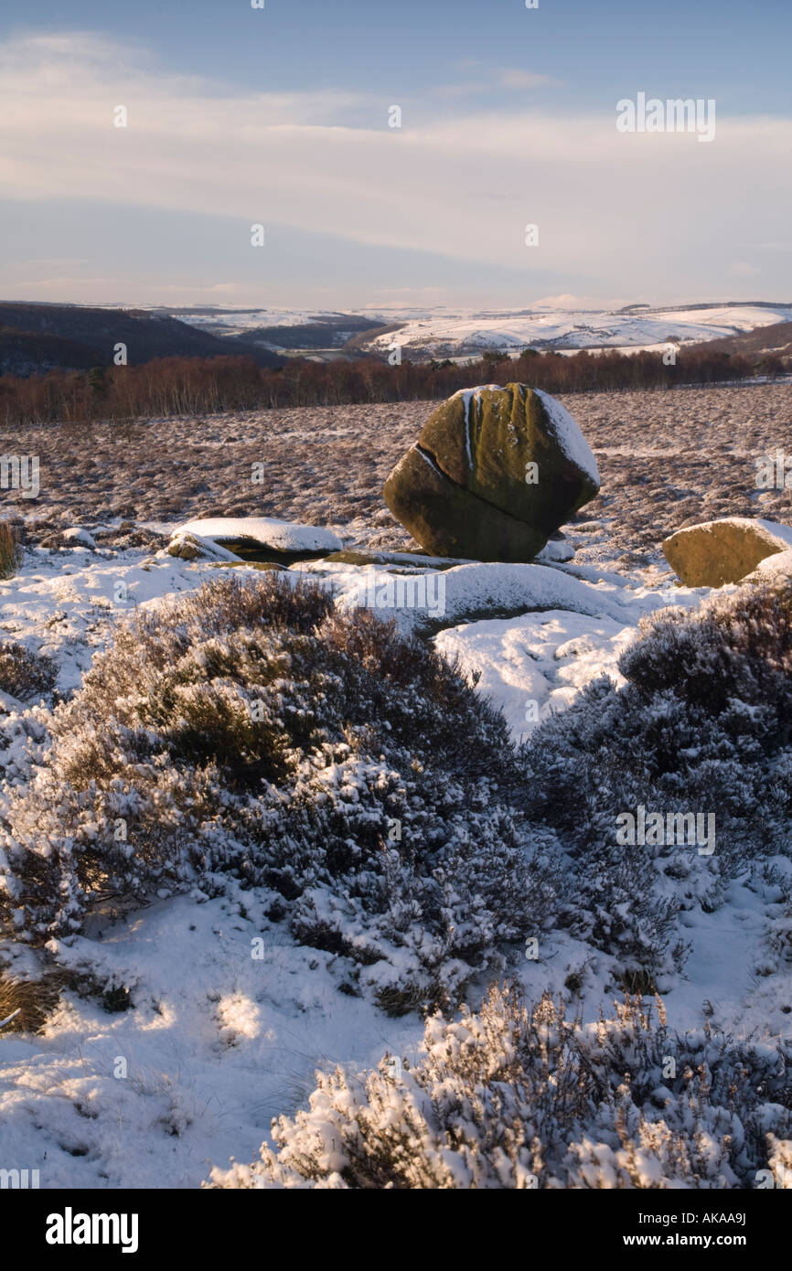 Owler Tor, Peak District National Park, Derbyshire, England, UK Stock ...