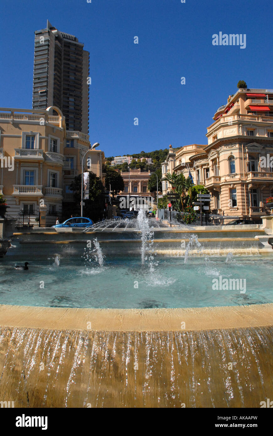 Monaco Main square Stock Photo - Alamy