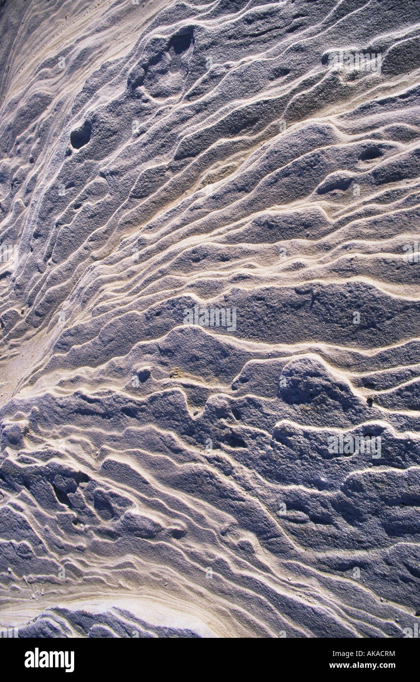 Layers in sandstone Stock Photo - Alamy