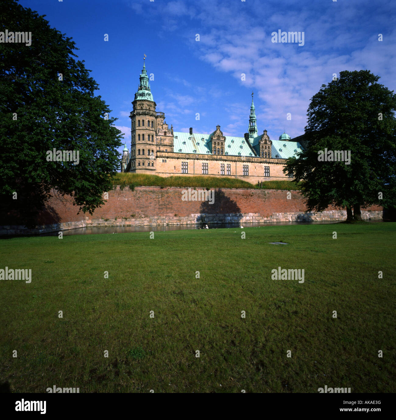 Castle Kronborg, Helsingor, Denmark Stock Photo - Alamy