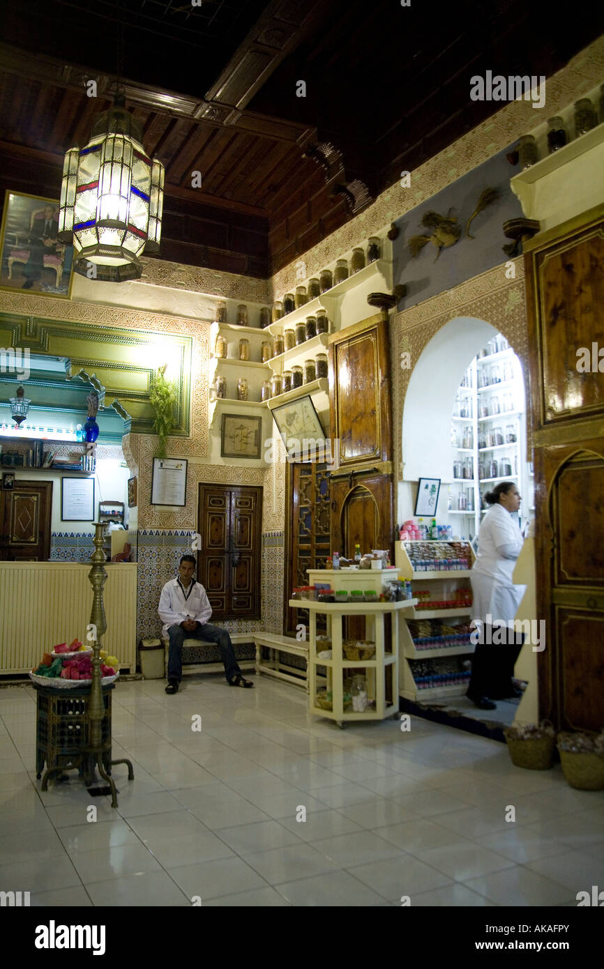 Traditional pharmacy Marrakesh Morocco Stock Photo - Alamy