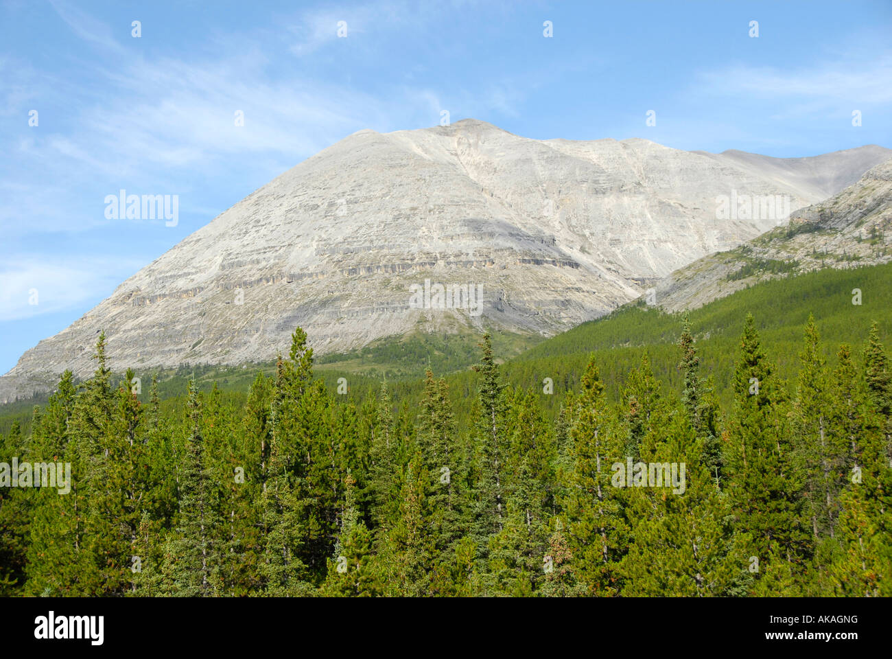 Summit Lake Summit Pass Alaska Highway ALCAN Al Can British Columbia B ...