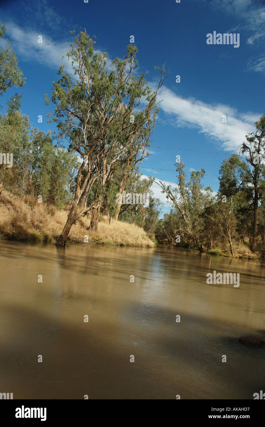 Outback australian creek billabong waterhole hi-res stock photography ...