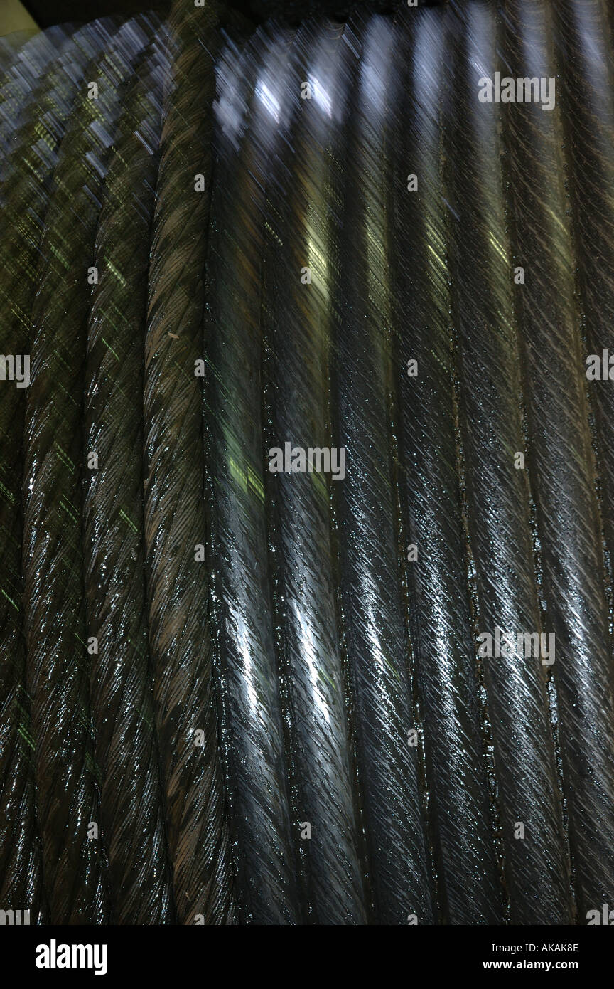 Massive cable in mining hi-res stock photography and images - Alamy