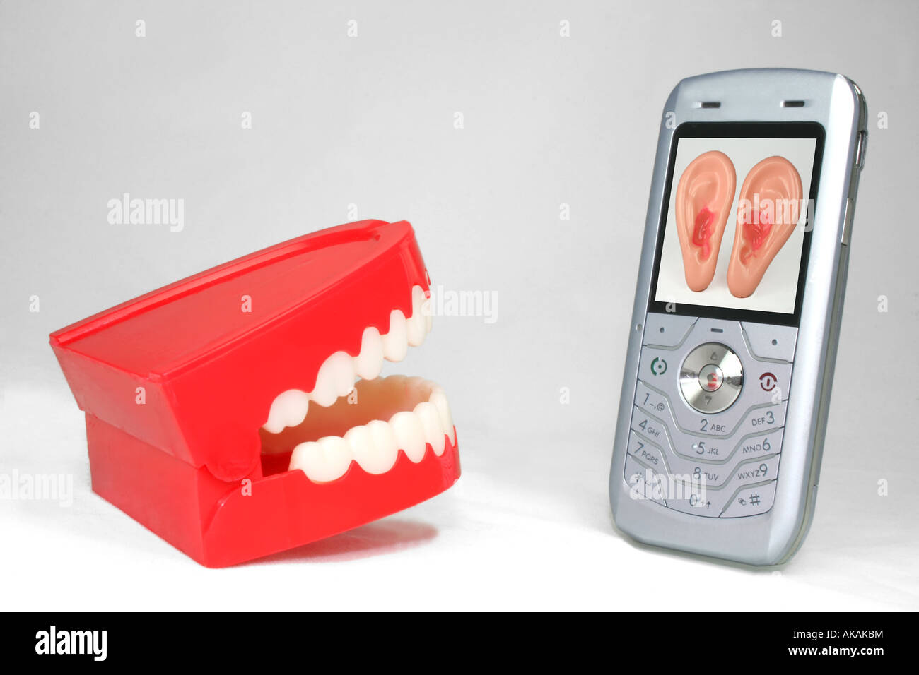 Talking to ears on hi-res stock photography and images - Alamy