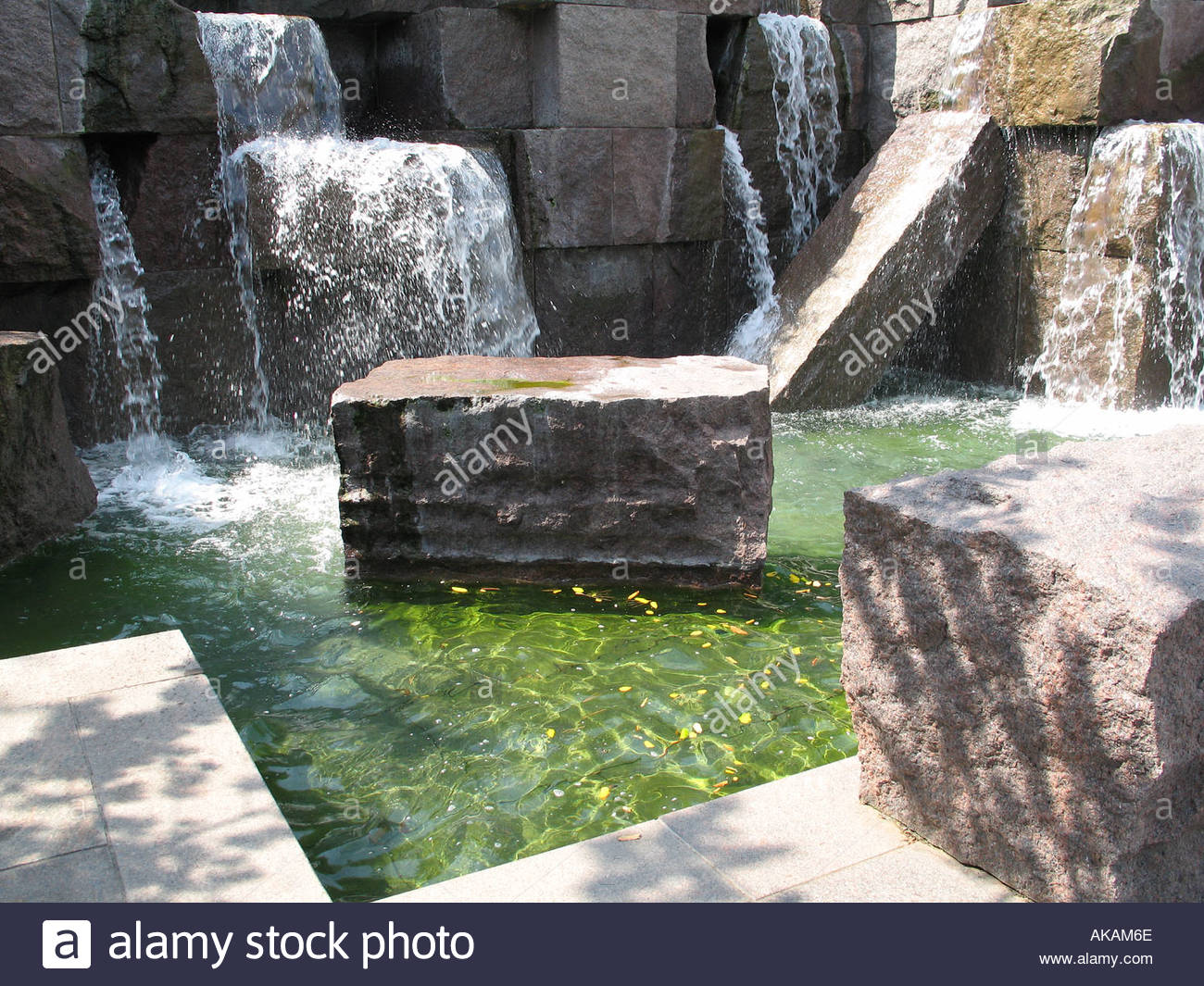 Franklin Delano Roosevelt Memorial Washington Waterfall High Resolution ...