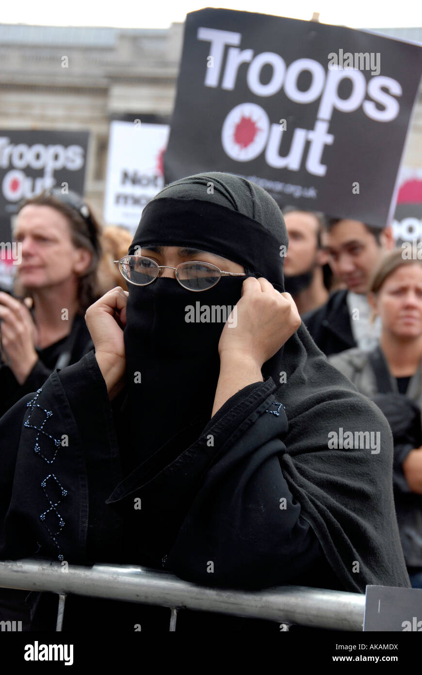 Stop the War demonstration Oct 8th 2007 which initially was banned but ...