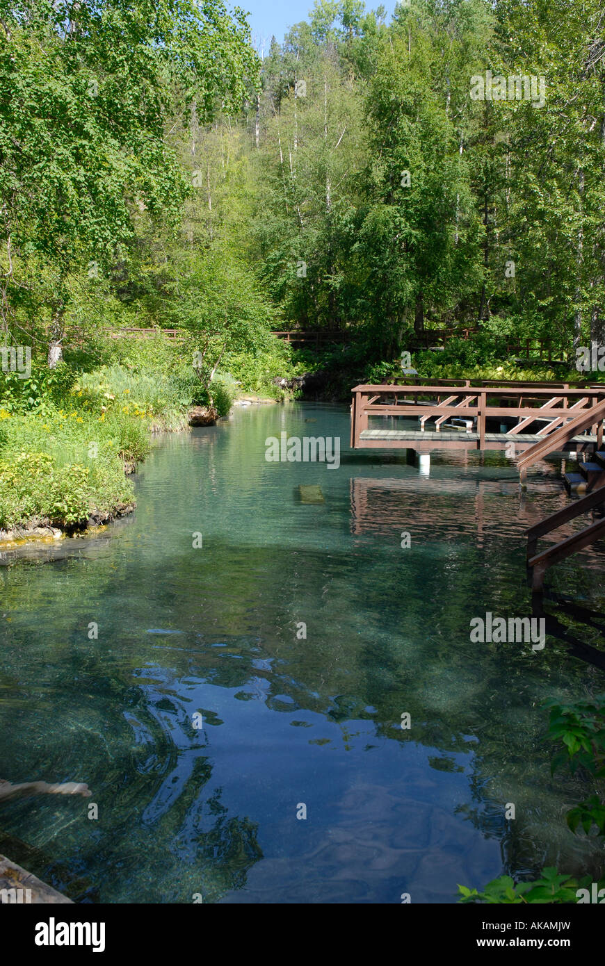 Hotsprings Pool Recuperative Refreshing Healthy Liard River Hotsprings ...