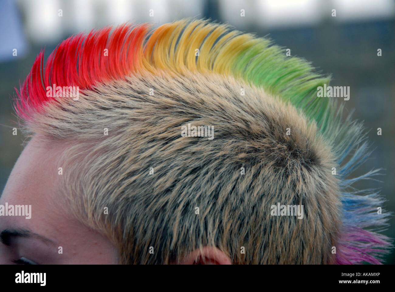 Mohican hair hi-res stock photography and images - Alamy