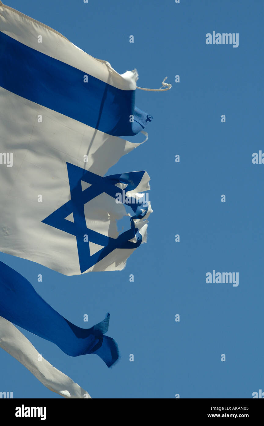 Torn israel flag hi-res stock photography and images - Alamy