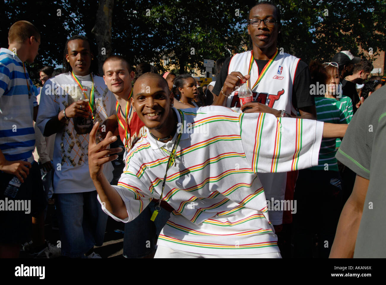 Young people dancing and listening to rap music backstreets Notting ...