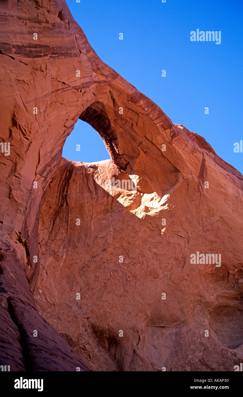 Sandstone arches in Monument Valley USA Stock Photo - Alamy