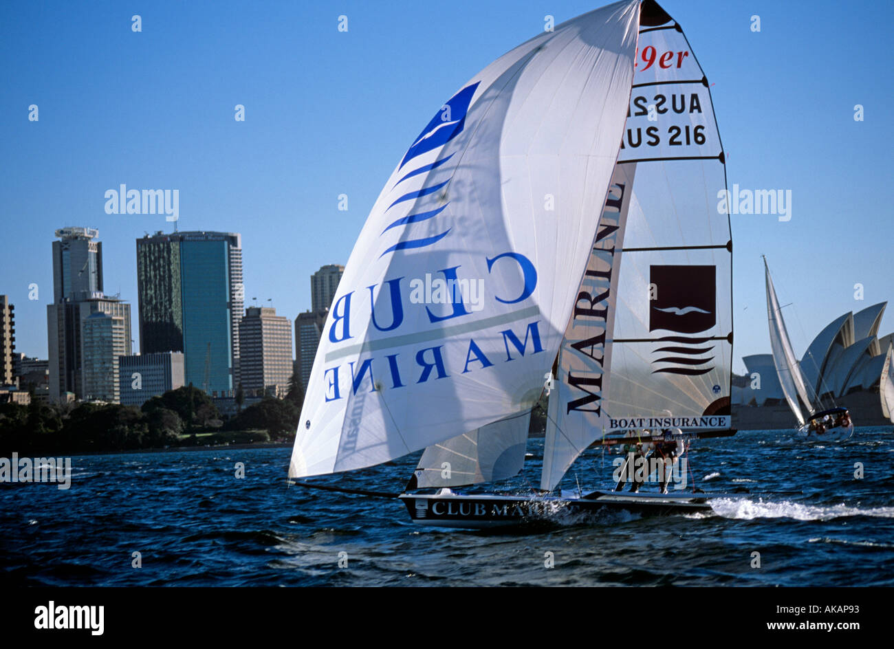 49er dinghy hi-res stock photography and images - Alamy