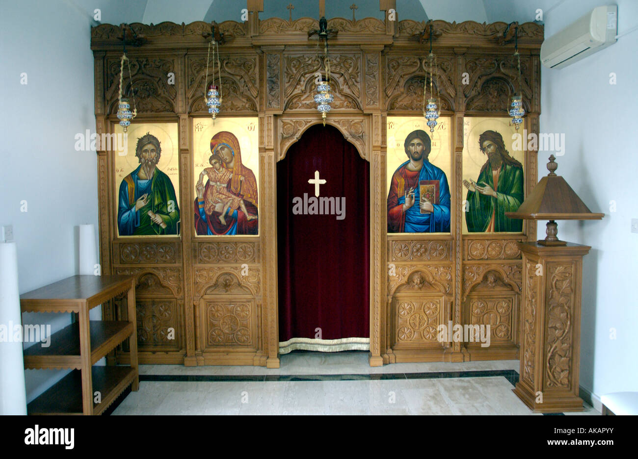 Greek orthodox church icons on cyprus hi-res stock photography and ...
