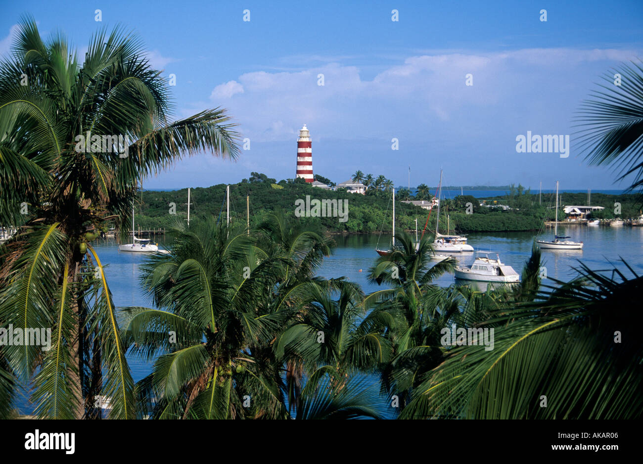 Abacos bahamas hope town lighthouse hi-res stock photography and images ...