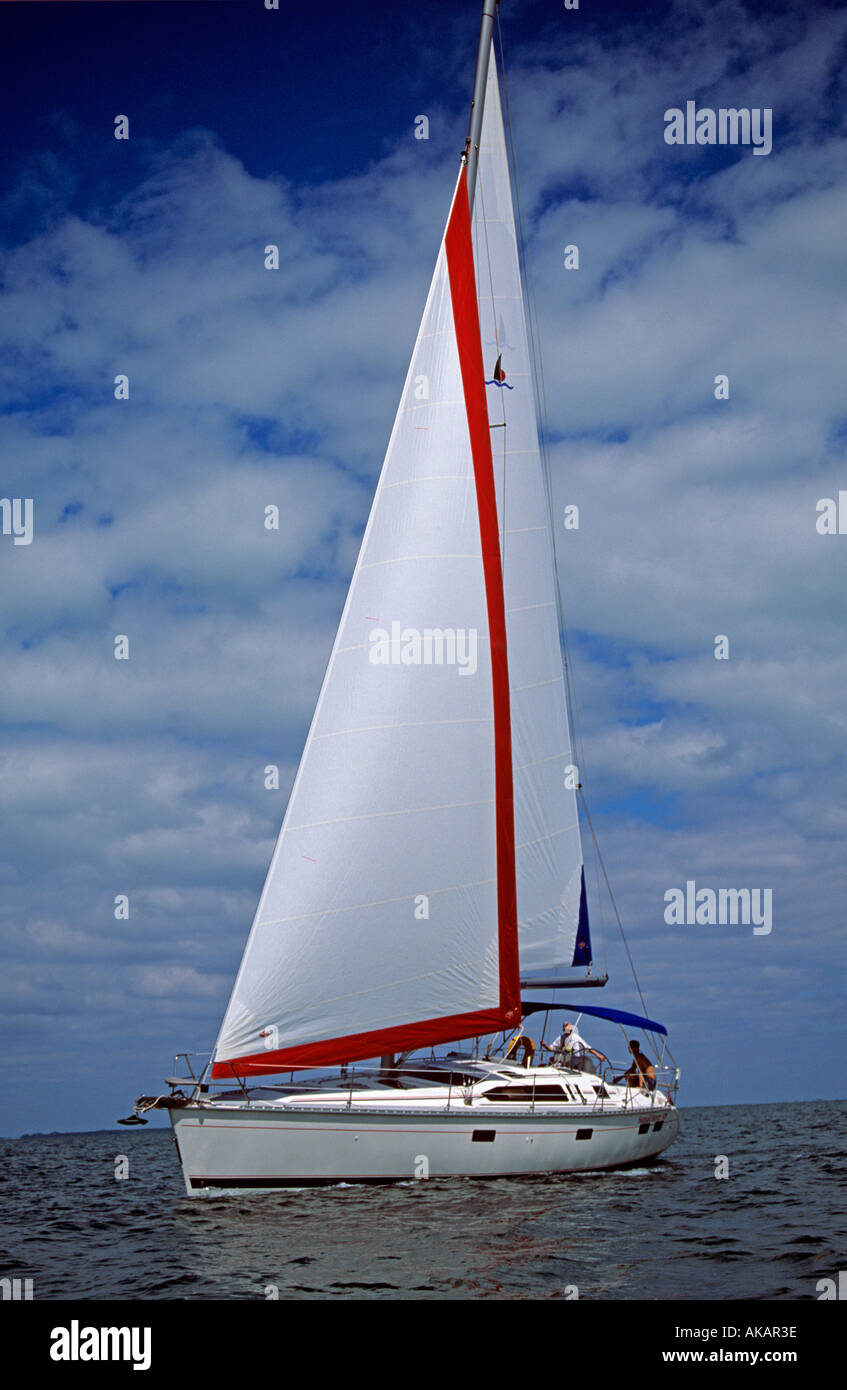 Sailing in the Abacos Bahamas Stock Photo - Alamy