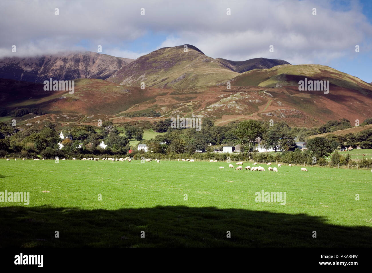 "Buttermere Village" "Whiteless Pike Stock Photo - Alamy