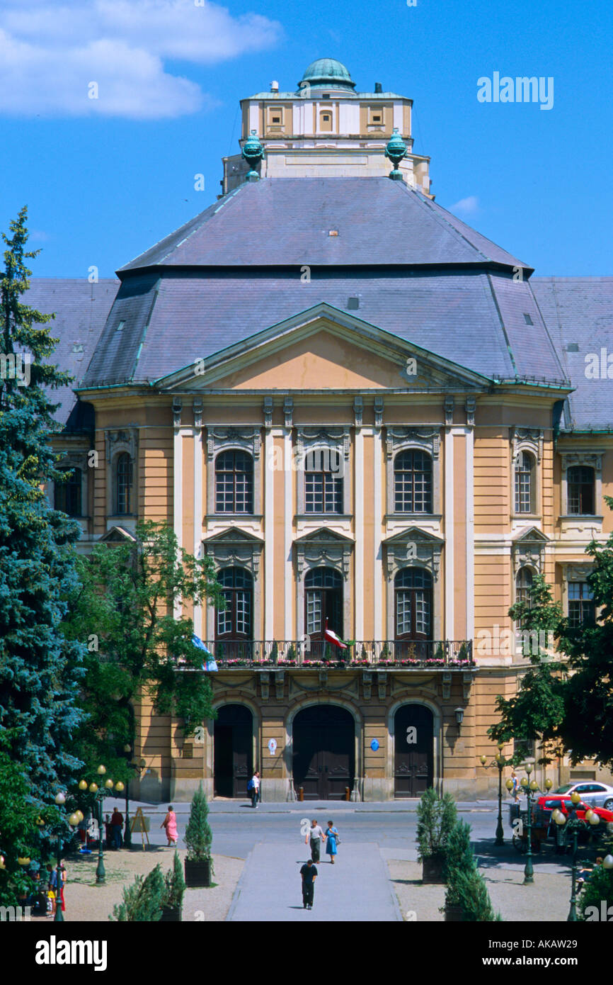 Hungary Eger Liceum Stock Photo - Alamy