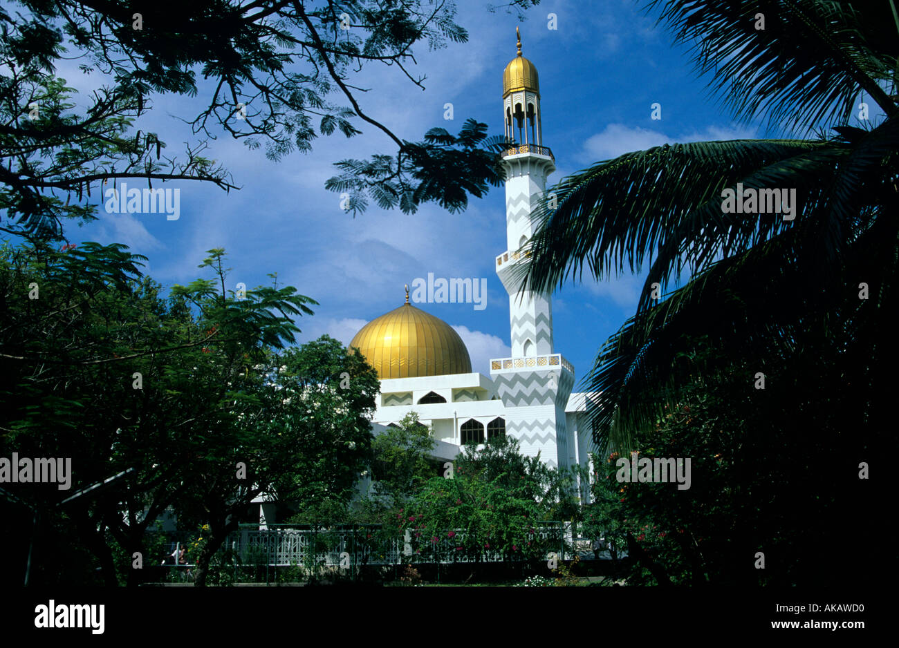 Islamic Centre in Male capital of the Maldives Indian Ocean Stock Photo ...