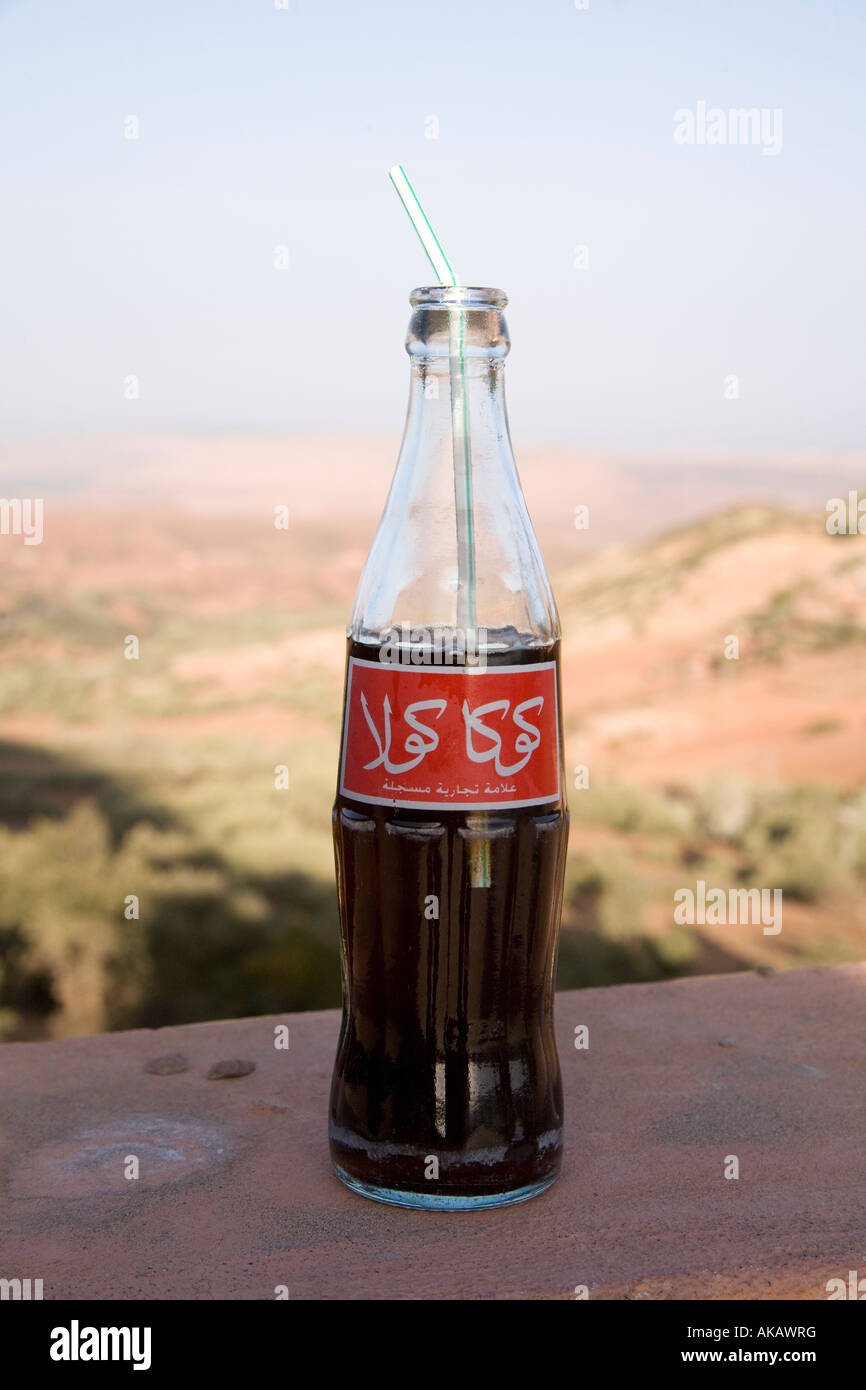 Bottle of Moroccan coca cola, Morocco, Africa Stock Photo - Alamy