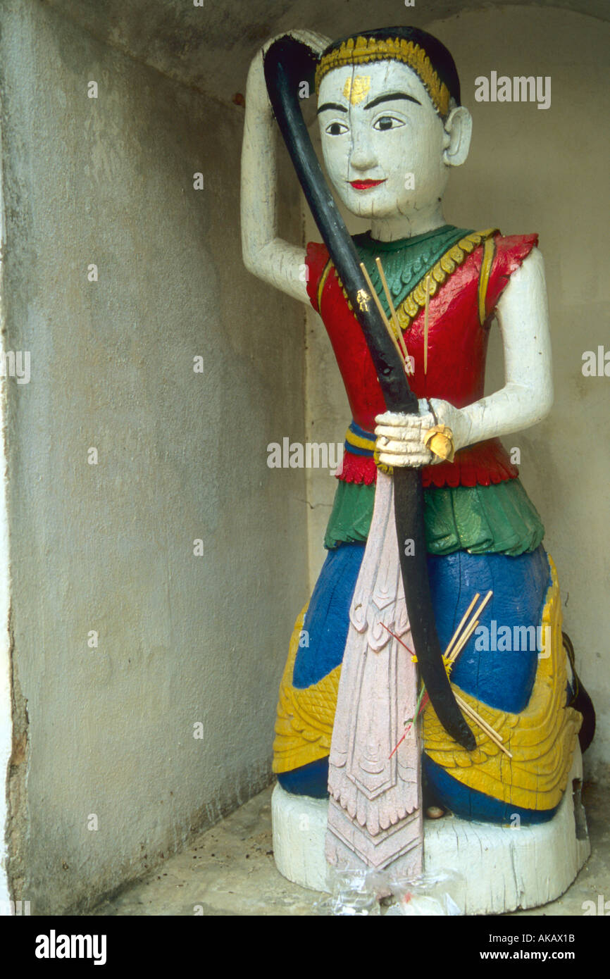 Thailand Chiang Mai earth goddess statue Stock Photo - Alamy