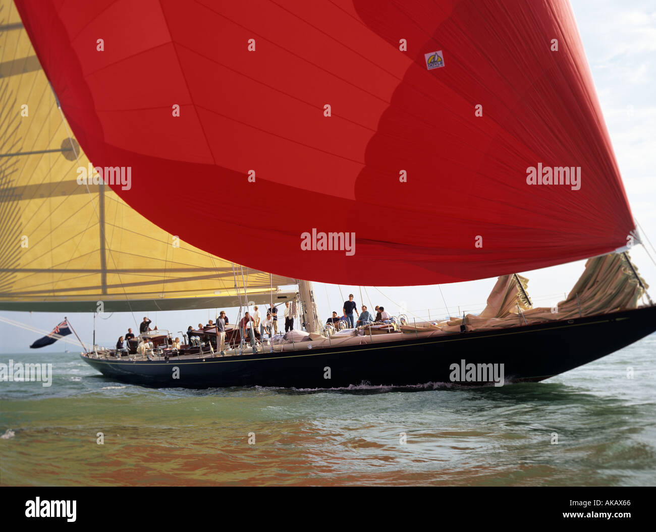 Velsheda yacht hi-res stock photography and images - Alamy