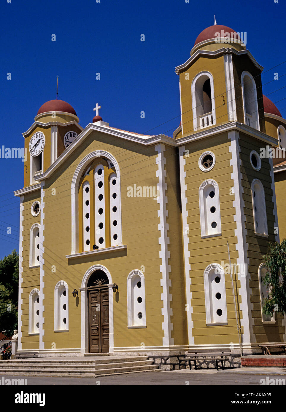 Greek Church Greece Stock Photo - Alamy