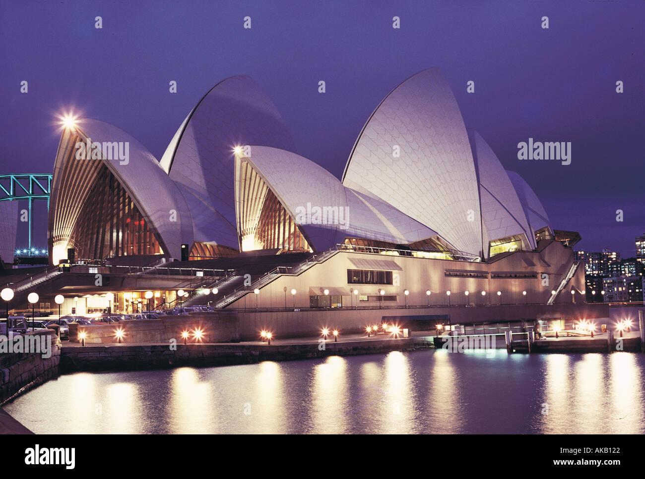 Sydney Opera House at Night Stock Photo - Alamy