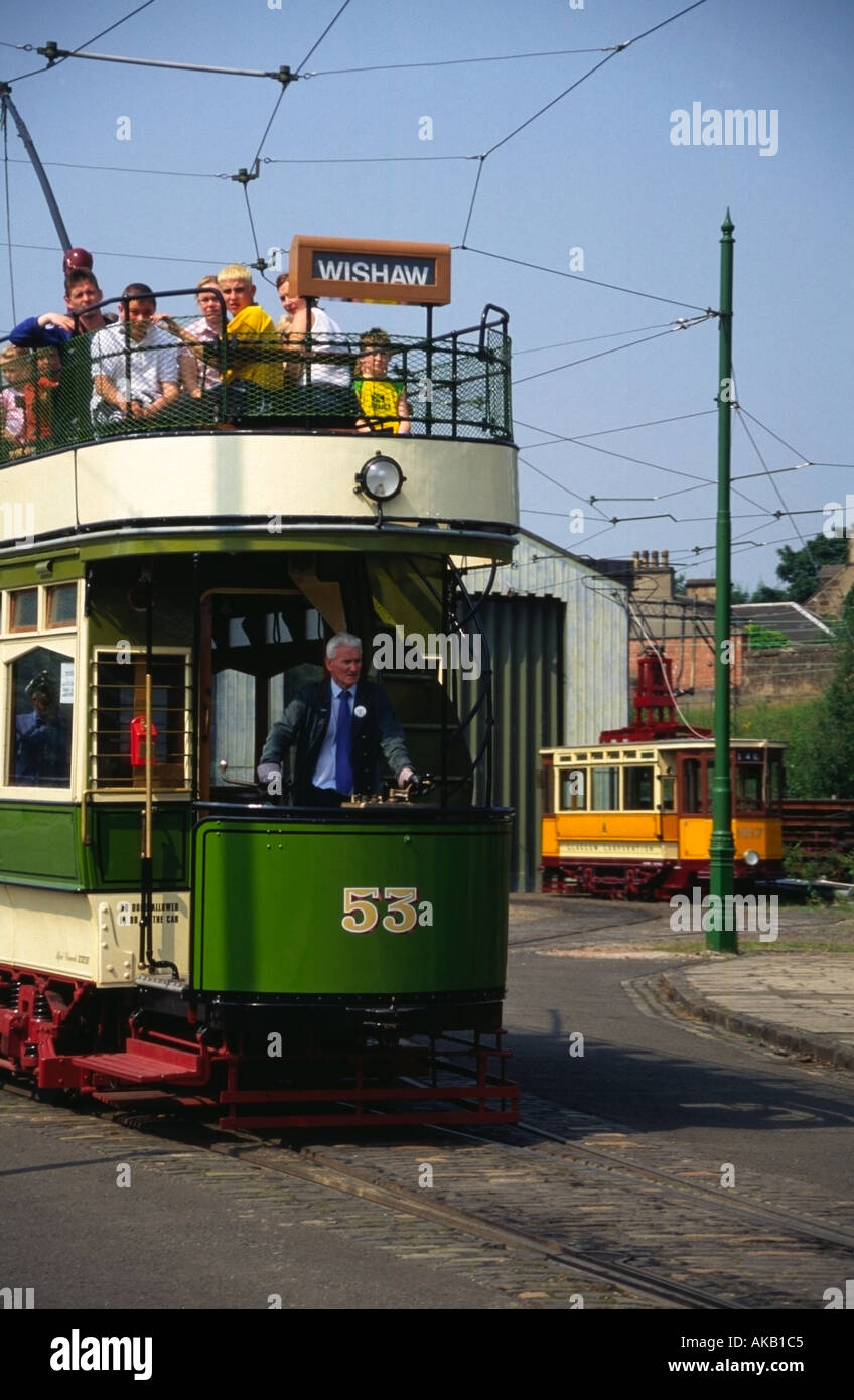Restored original tramcars hi-res stock photography and images - Alamy