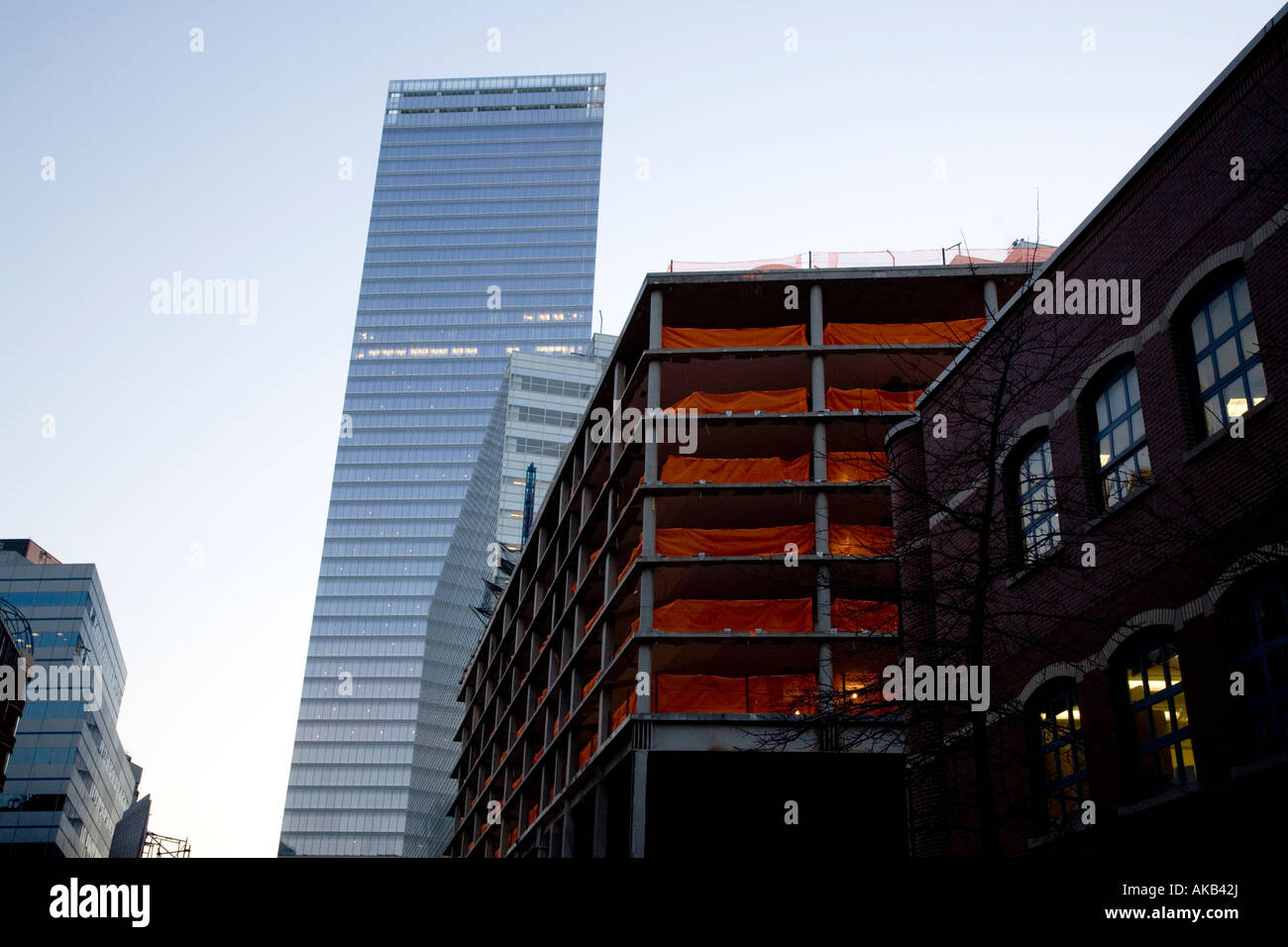 Urban landscape with skyscrapper Stock Photo - Alamy
