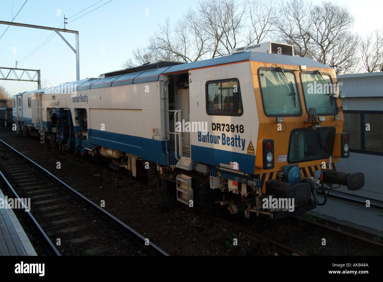 Shenfield Brentwood Essex Balfour Beatty railway track maintenance ...