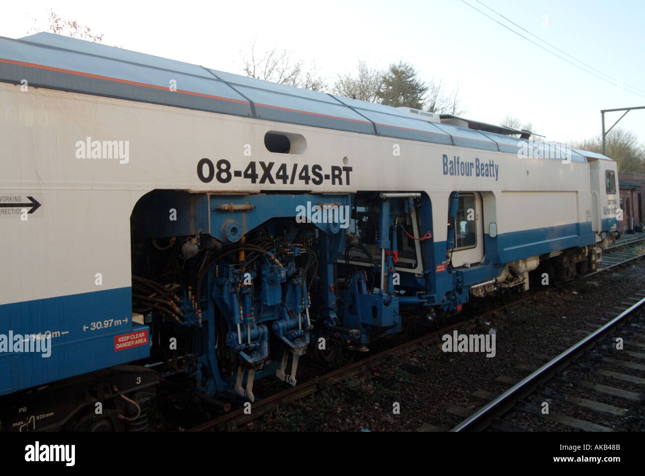 Shenfield Brentwood Essex Balfour Beatty railway track maintenance ...