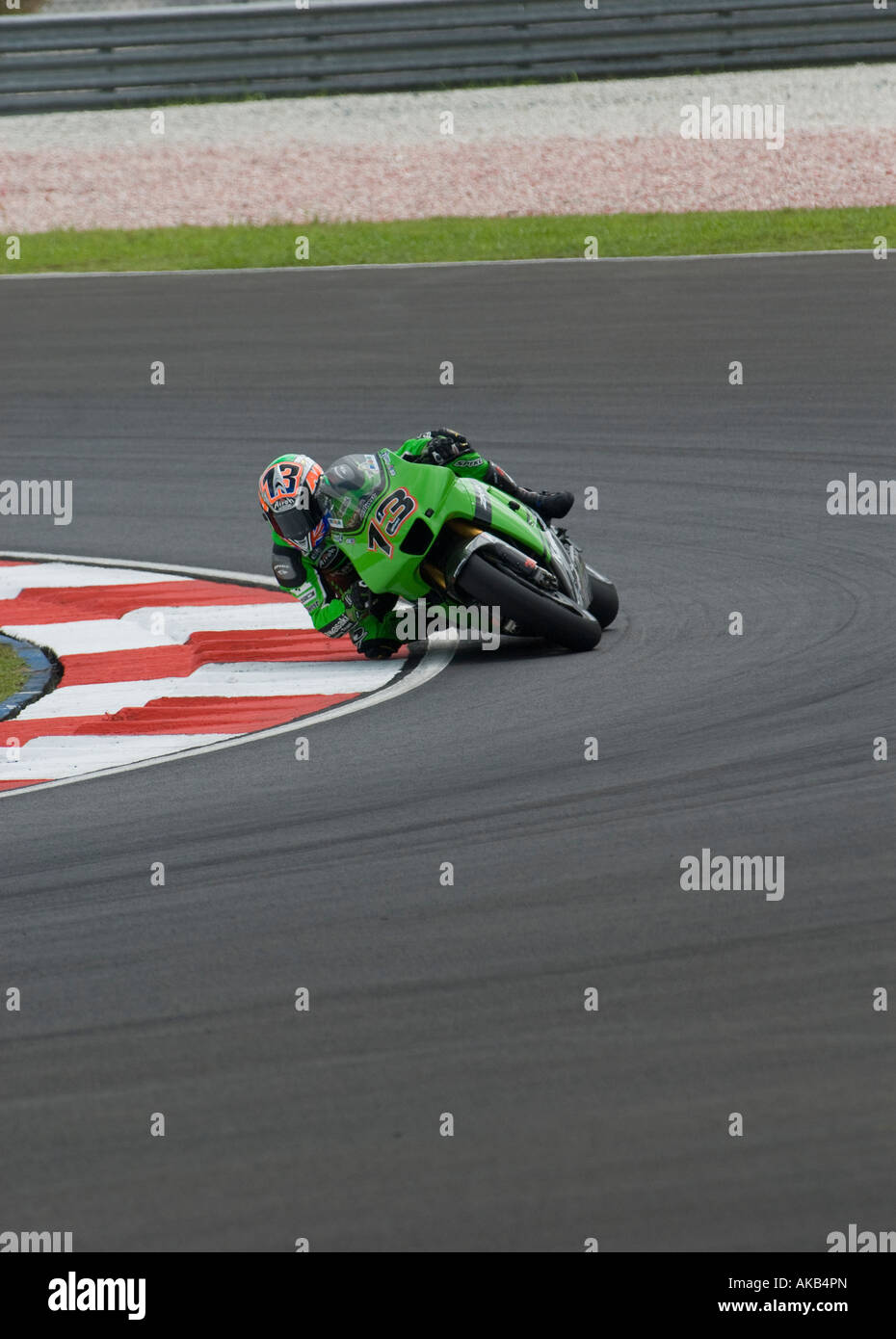 Australian Anthony West Kawasaki Racing at 2007 Polini Malaysian ...