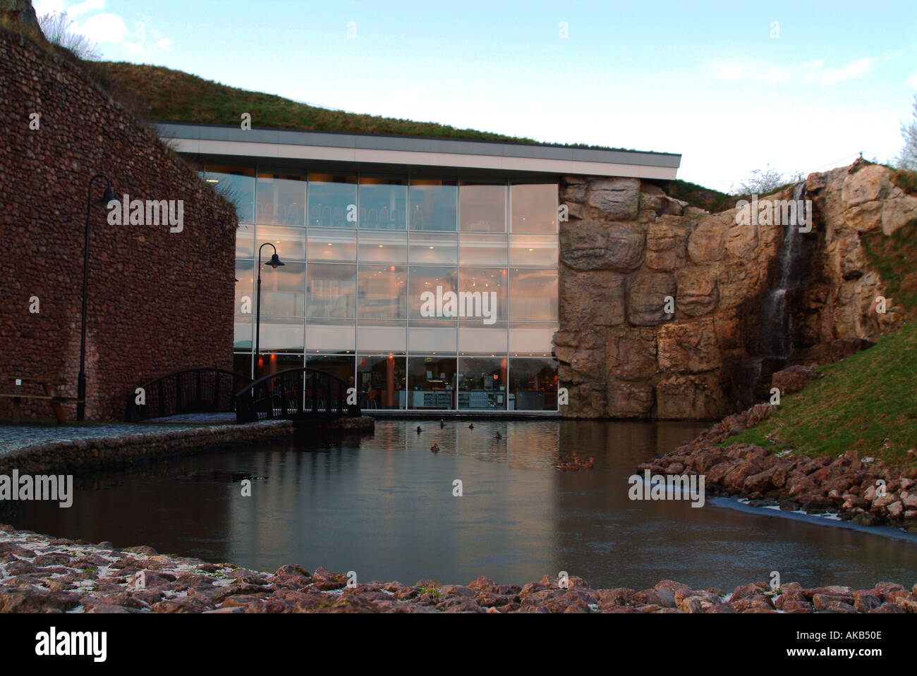 RHEGED VILLAGE IN THE HILL TOURIST ATTRACTION PENRITH Stock Photo - Alamy