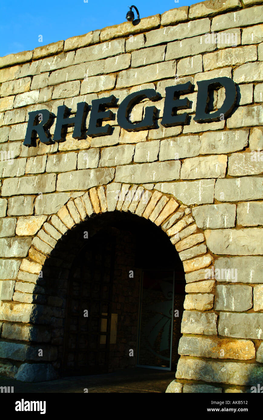 RHEGED VILLAGE IN THE HILL TOURIST ATTRACTION PENRITH Stock Photo - Alamy