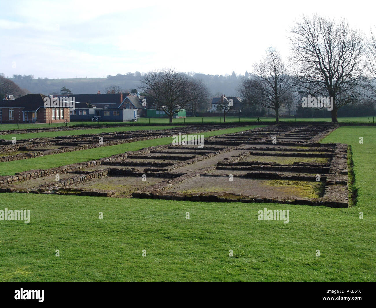 Caerleon roman barracks hi-res stock photography and images - Alamy