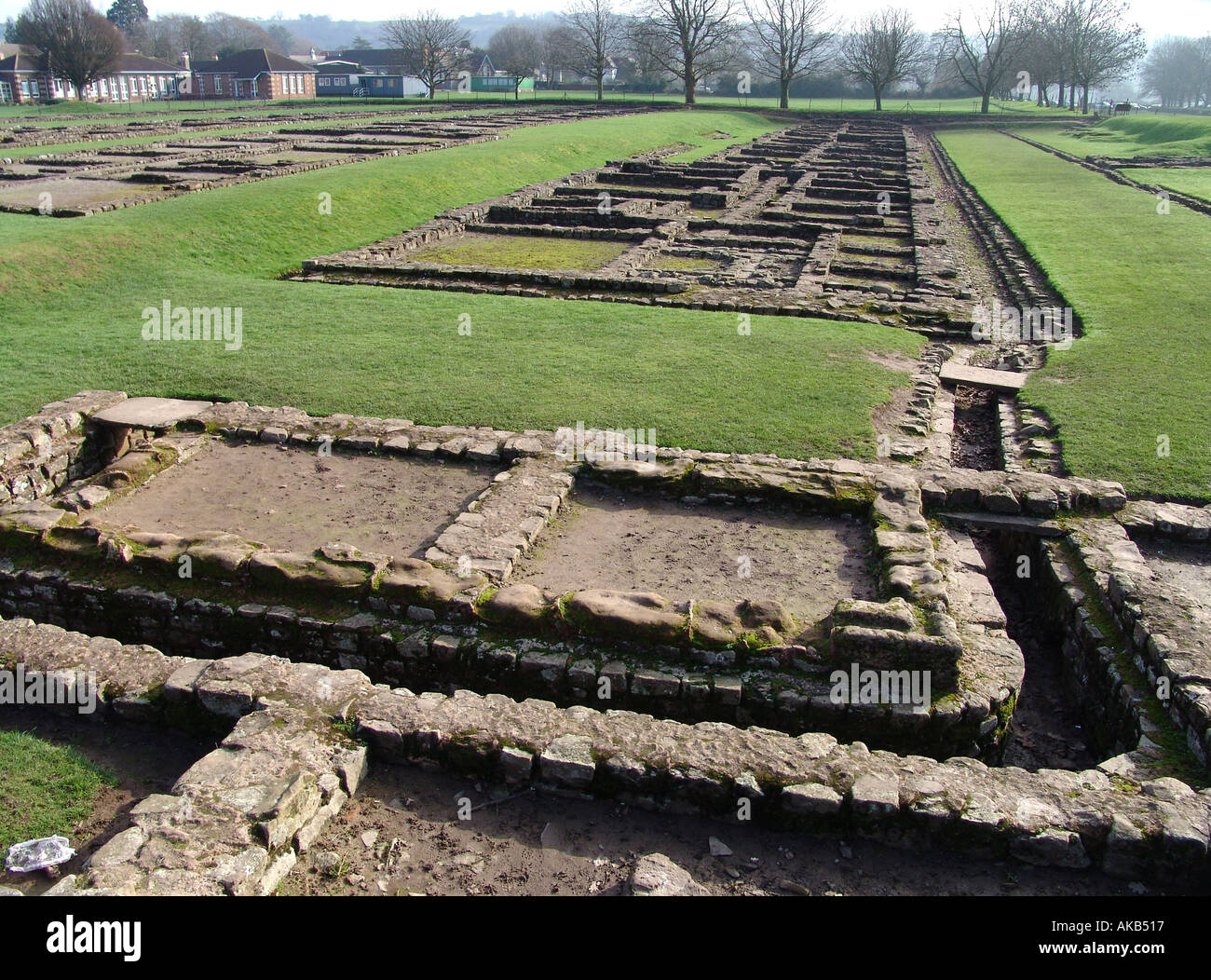 Caerleon roman barracks hi-res stock photography and images - Alamy