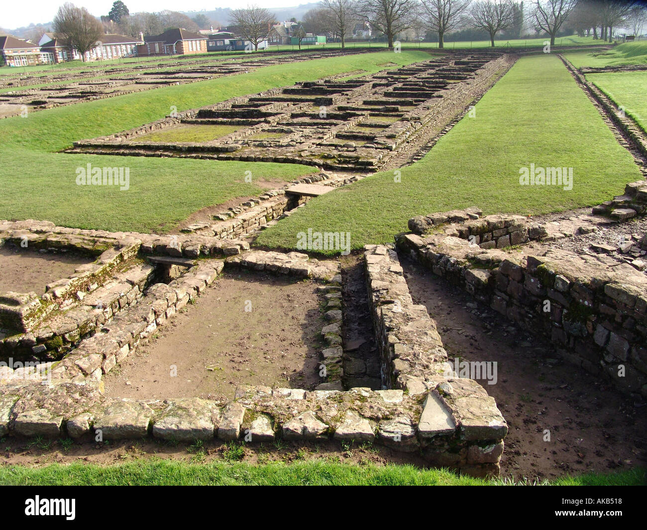 Caerleon Roman Barracks High Resolution Stock Photography and Images ...