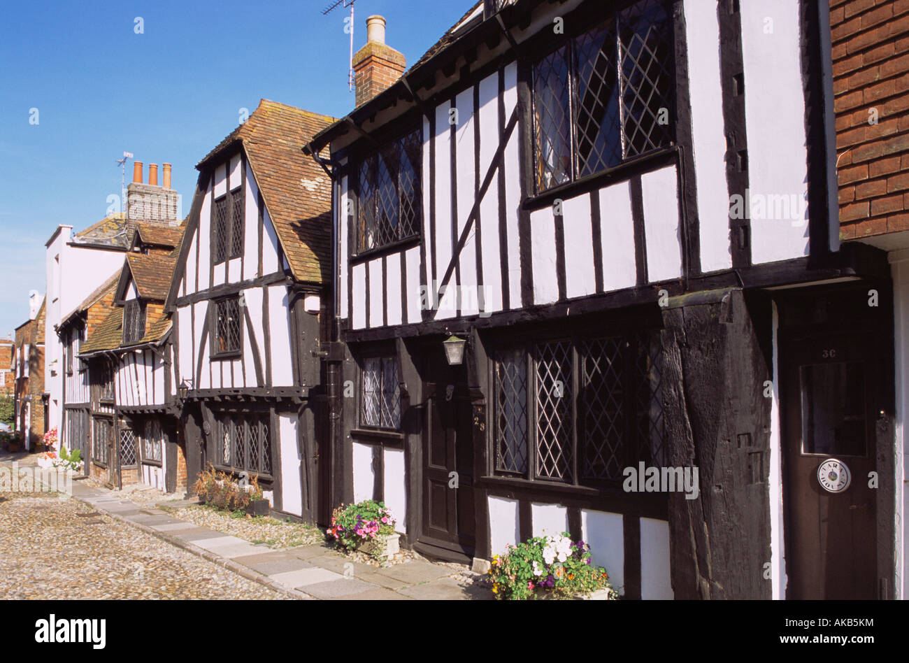 England, Sussex, Rye, Street Scene Stock Photo - Alamy
