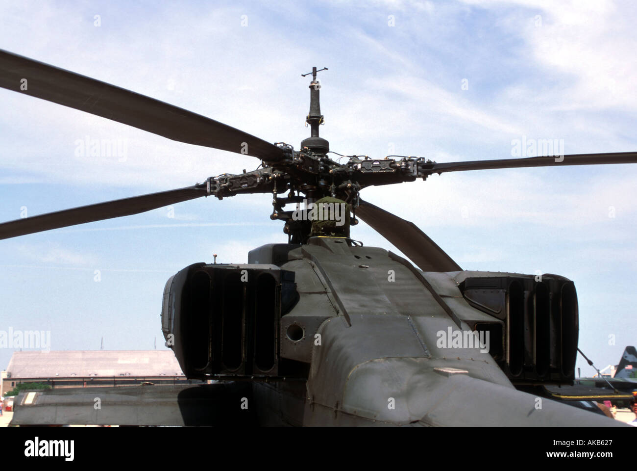 Helicopter Back View