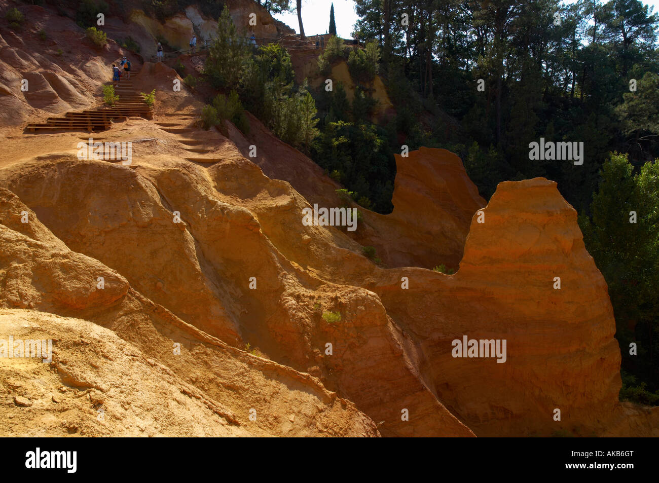 Roussillon colorado Provençal Stock Photo - Alamy