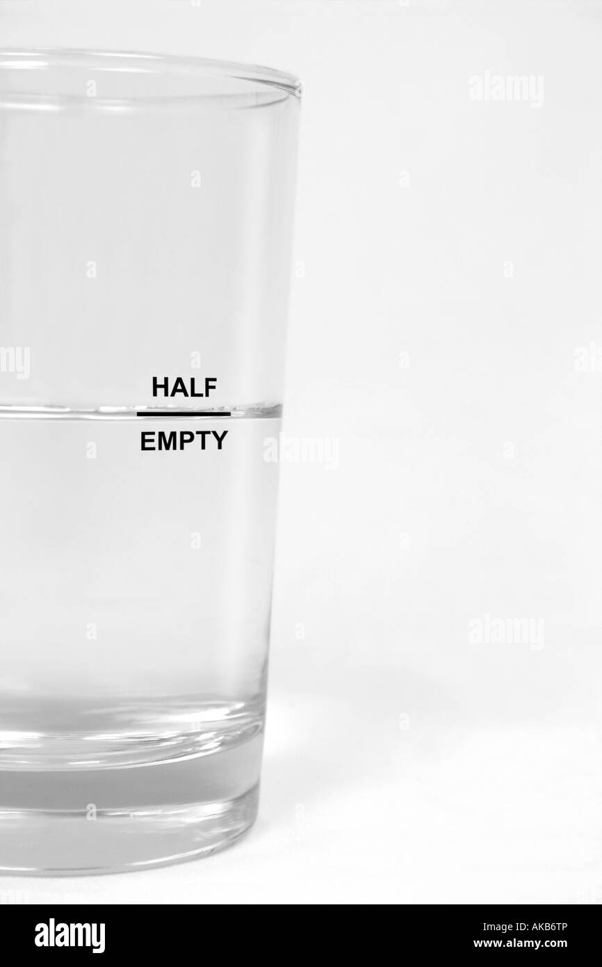 Glass half empty Stock Photo - Alamy Glass half empty Stock Photo - Alamy