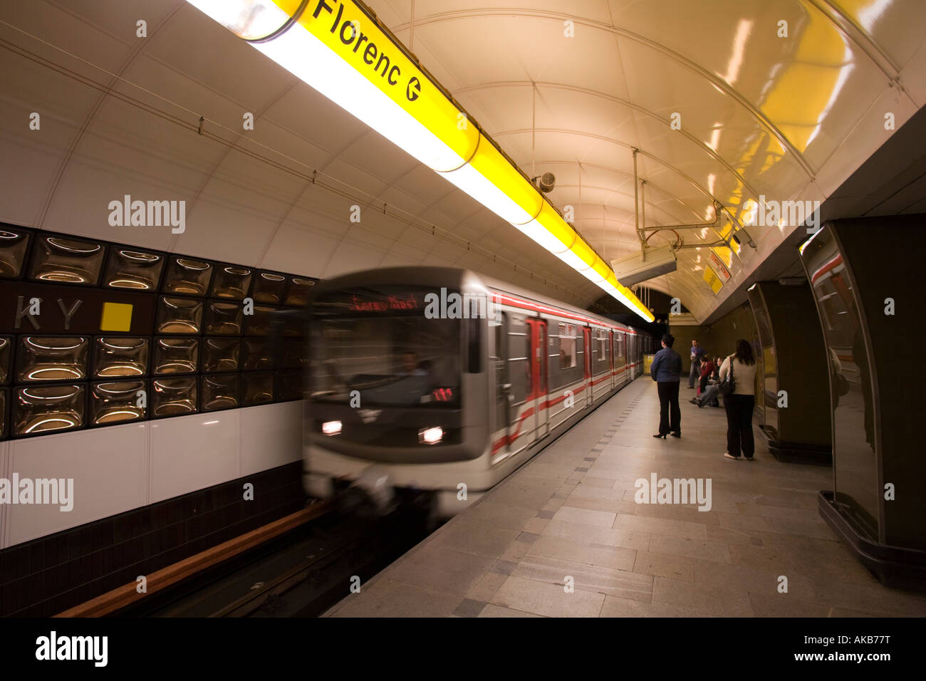 Metro, Prague, Czech Republic Stock Photo - Alamy