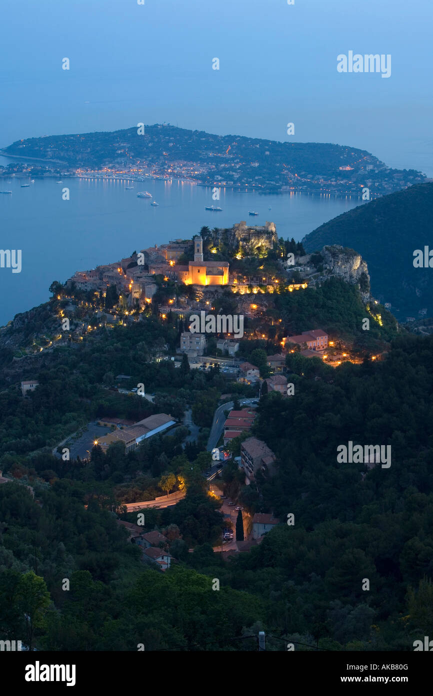 Eze, French Riviera, Cote d'Azur, France Stock Photo - Alamy