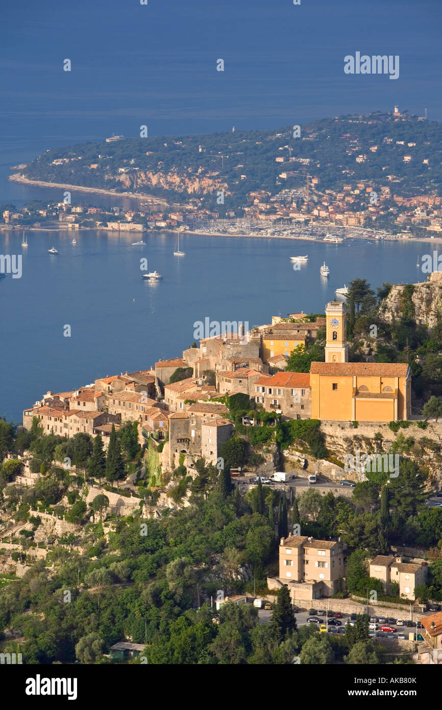 Eze, French Riviera, Cote d'Azur, France Stock Photo - Alamy