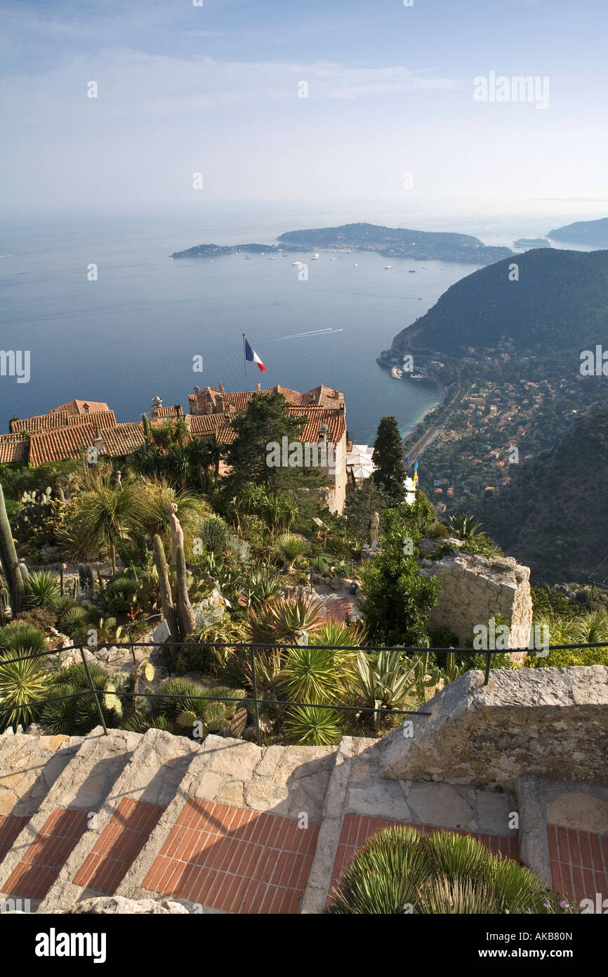 Eze, French Riviera, Cote d'Azur, France Stock Photo - Alamy