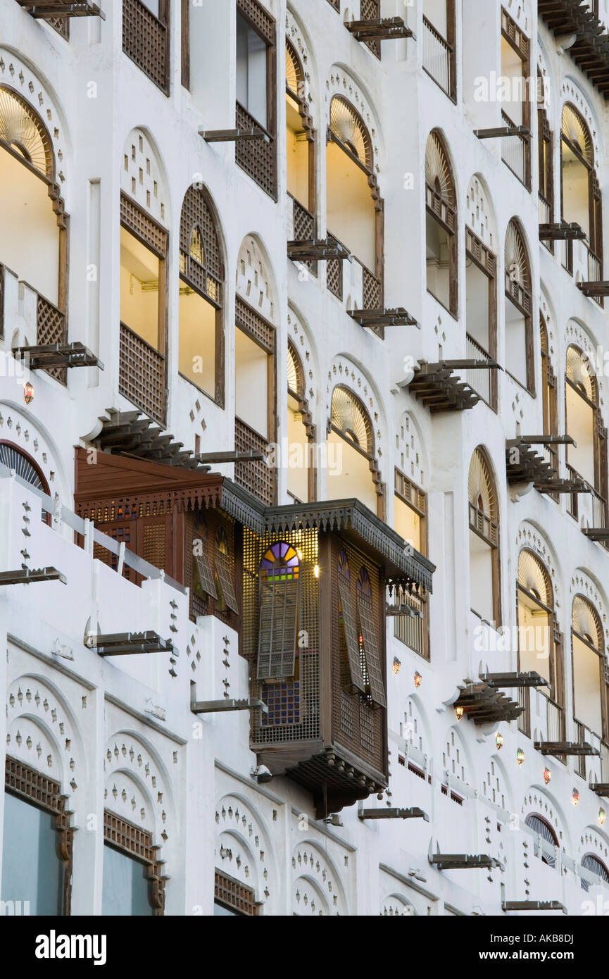 Kuwait, Kuwait City, Traditional Architecture of the Ghani Palace Hotel ...