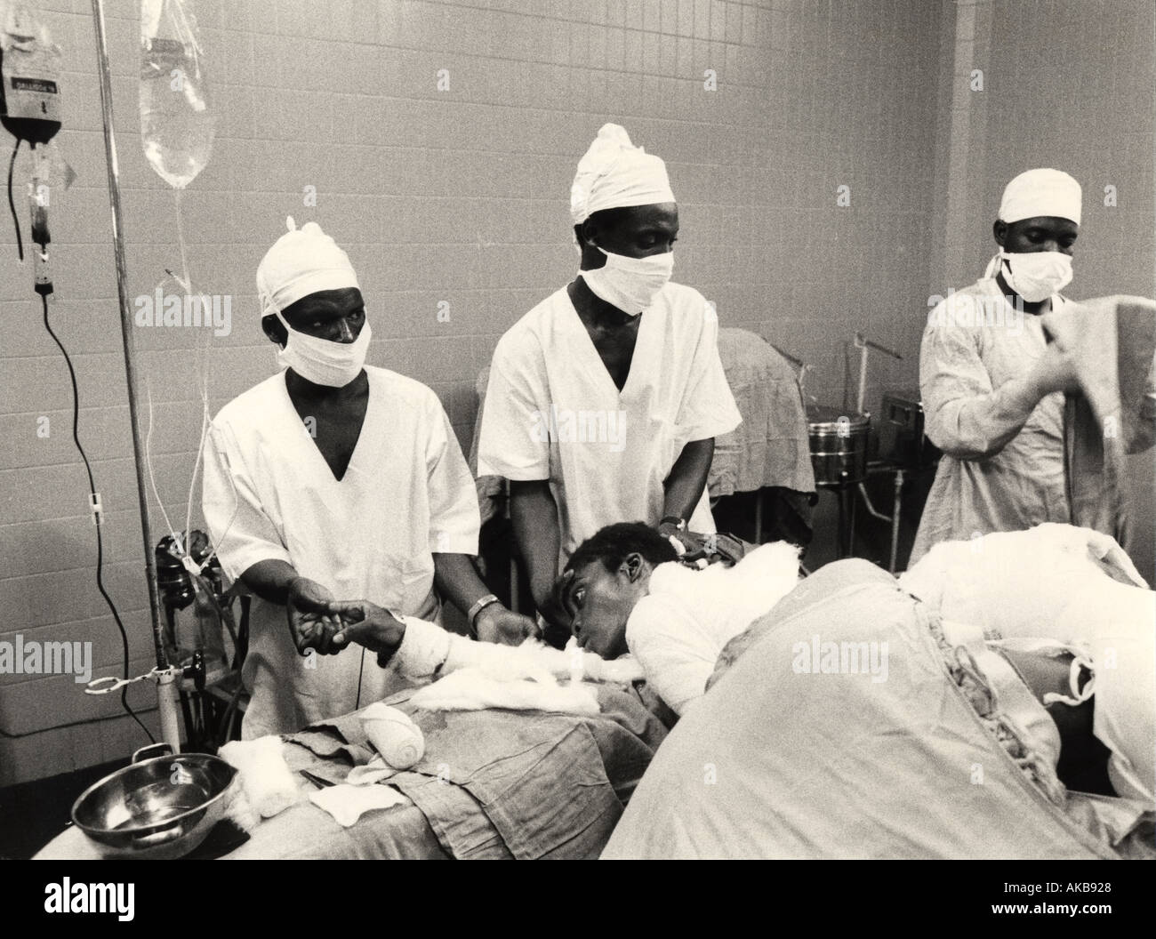 Operation at the Central Hospital Stock Photo - Alamy