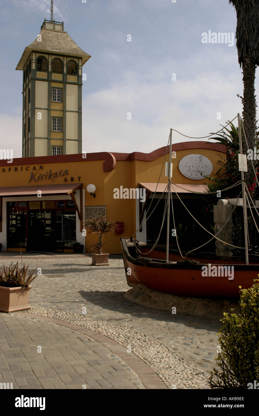 Namibia Swakopmund Woermann Mall Stock Photo - Alamy